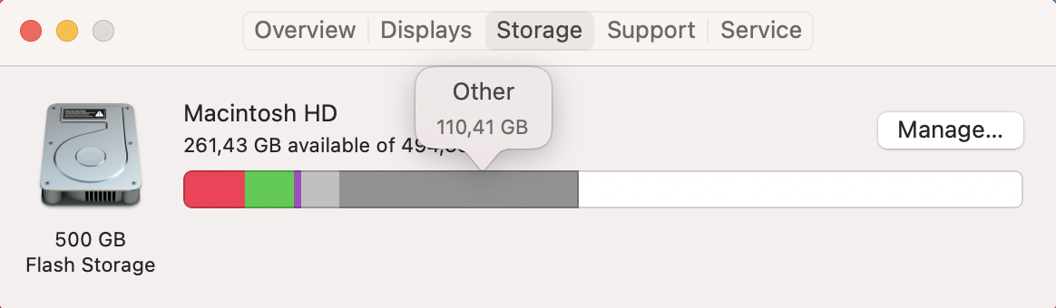 Other Storage on Mac | Avira