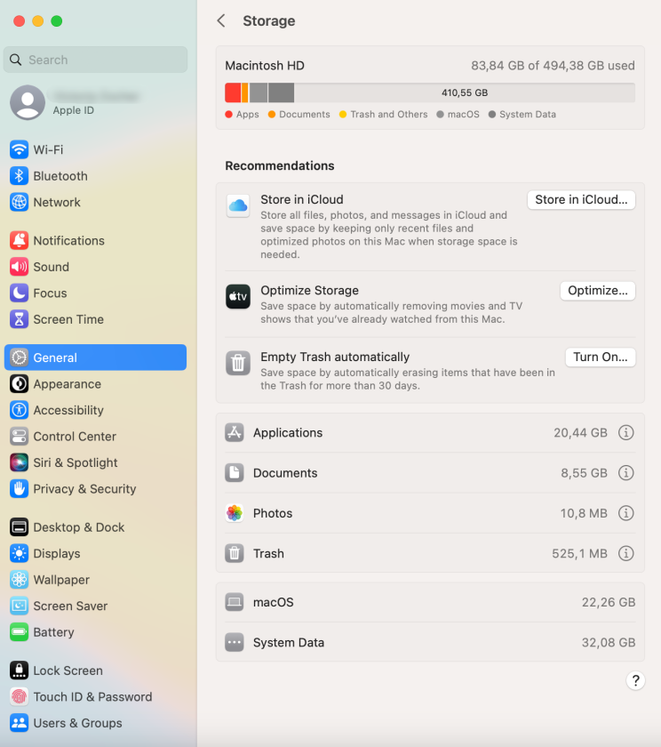 Other Storage on Mac | Avira