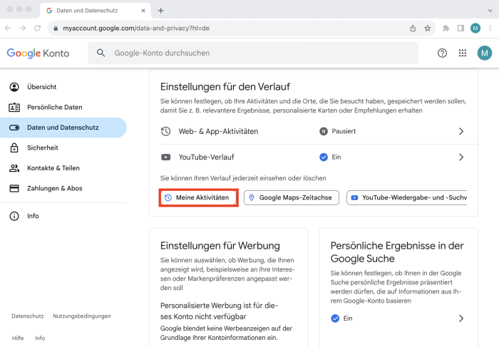 Such- und Browser-Verlauf löschen | Avira