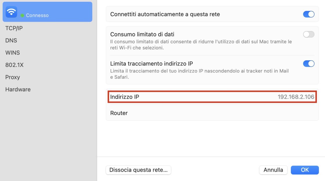 Indirizzo IP pubblico o privato | Avira
