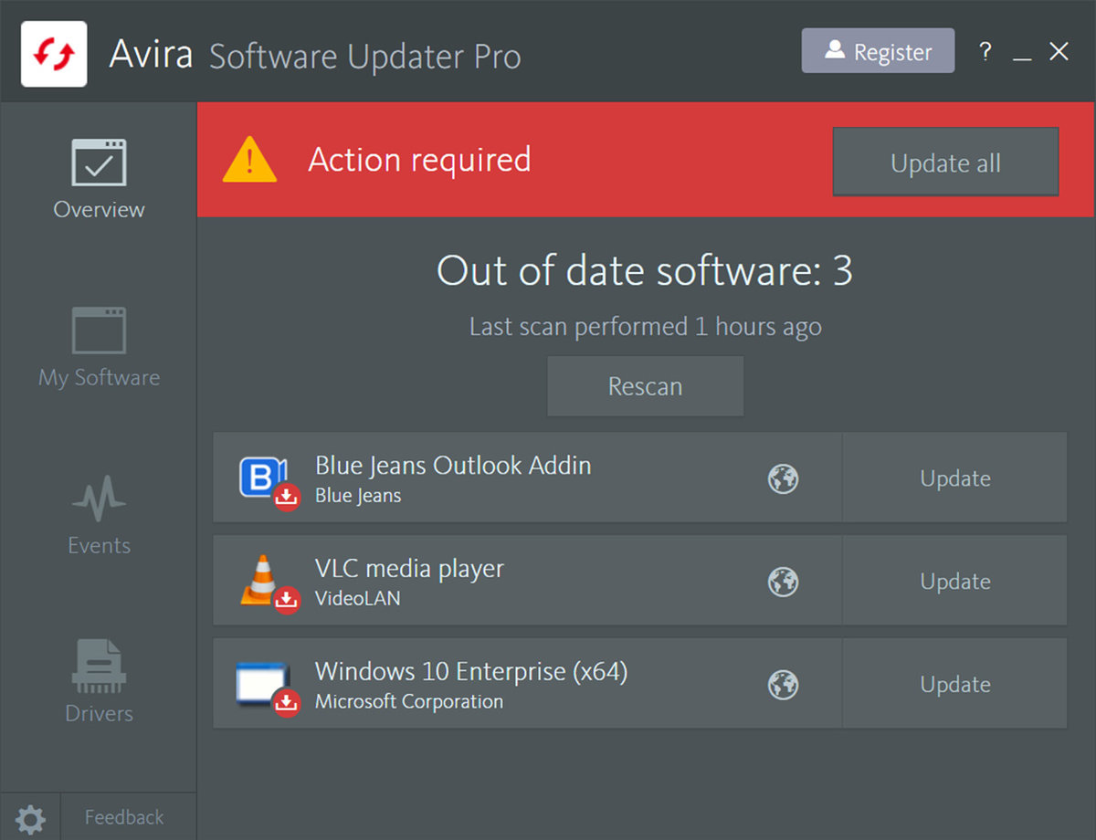 Download Avira Software Updater for Windows | Avira