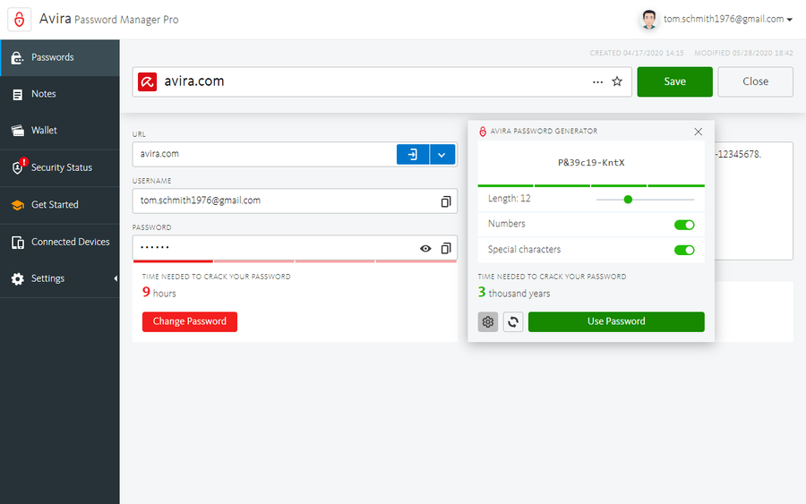 Password Manager free download | Avira